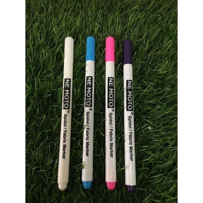 Jual SPIDOL PENANDA KAIN / WATER ERASABLE PEN / FABRIC MAKER | Shopee ...