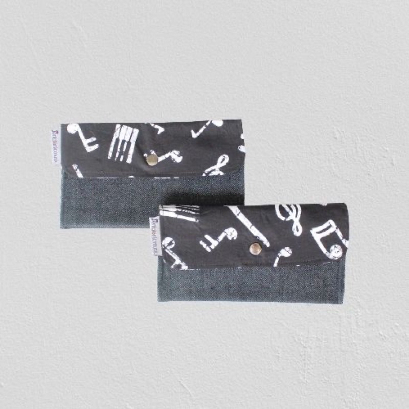 Jual Melody Wallet Dompet motif Not Balok Aksesoris Pernak Pernik Musik ...
