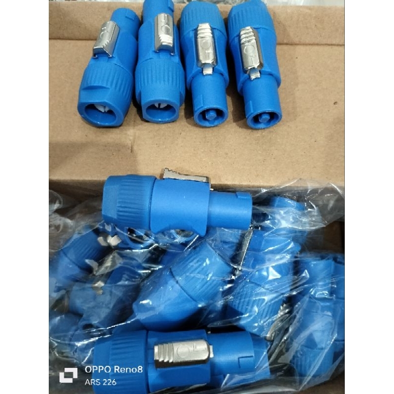 Jual Jack spikon Biru plug spikon | Shopee Indonesia