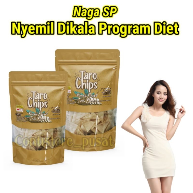 Jual Keripik Talas Beneng Kuning Original Makanan Untuk Program Diet ...