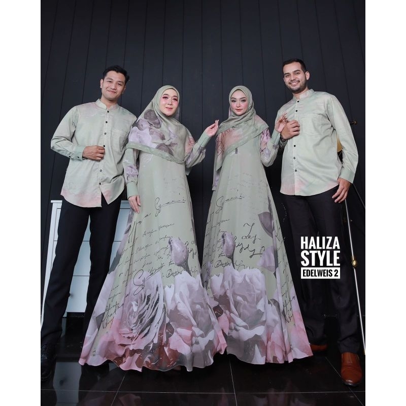Jual REYSHIJAB EDELWEIS 2 HIJAU BY HALIZA STYLE | Shopee Indonesia
