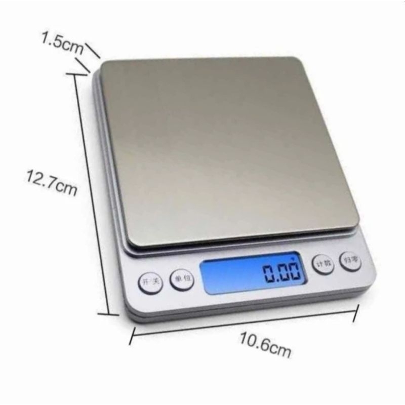 Jual Timbangan digital koin emas perak obat 500 gr akurasi 0.01 gram 0,01 gr | Shopee Indonesia