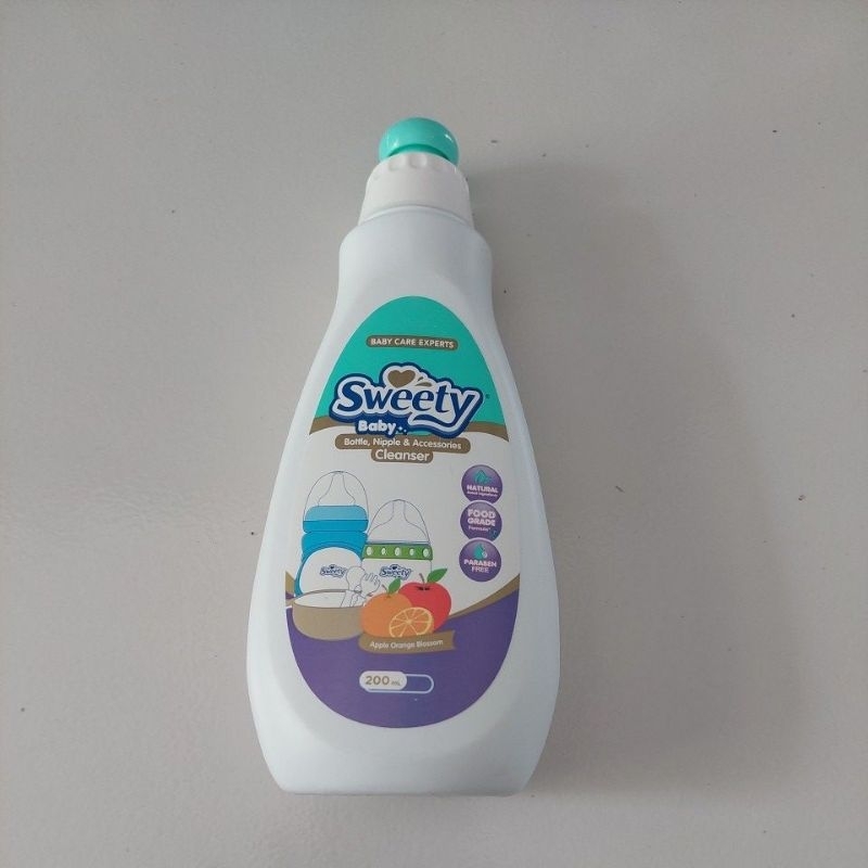 Jual SWEETY BABY LIQUID CLEANSER BOTTLE, NIPPLE & ACC 200ml dan 500ml ...