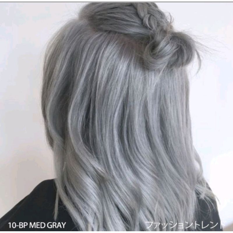 Jual (COD) Cat Rambut GRAY (Abu-abu) HIGHLIGHT Ombre Pewarna Rambut ...