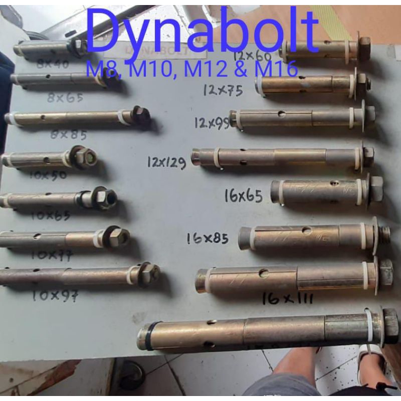 Jual Dynabolt M8, M10, M12 dan M16 | Shopee Indonesia