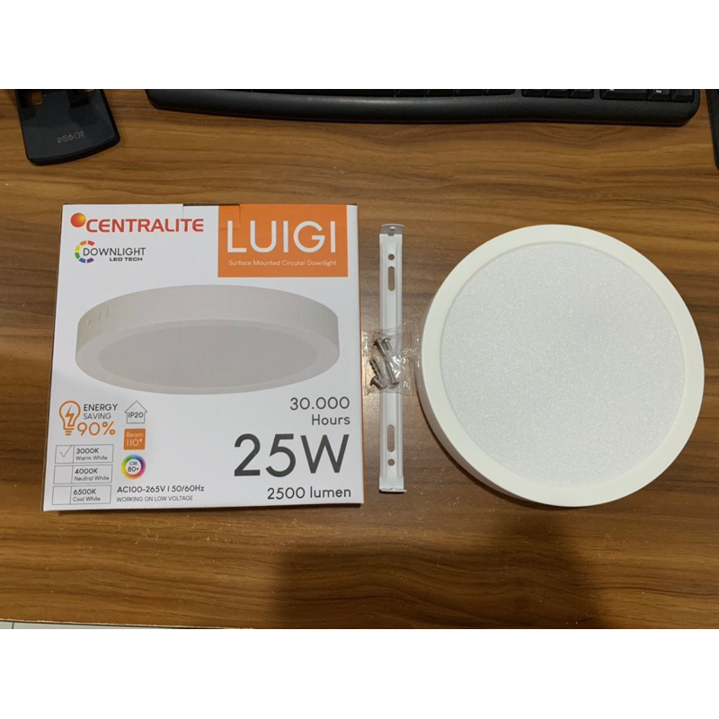 Jual Lampu Led Panel Downlight OB outbow Bulat 25 Watt 8” Centralite ...