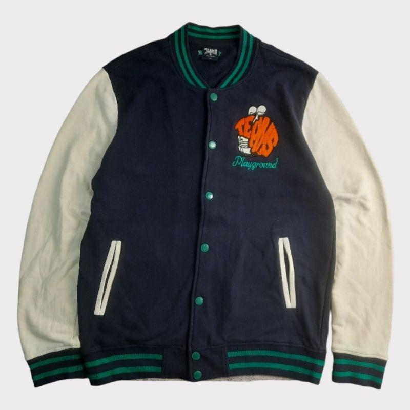 Jual Teams Polham Playground Varsity Jacket | Shopee Indonesia