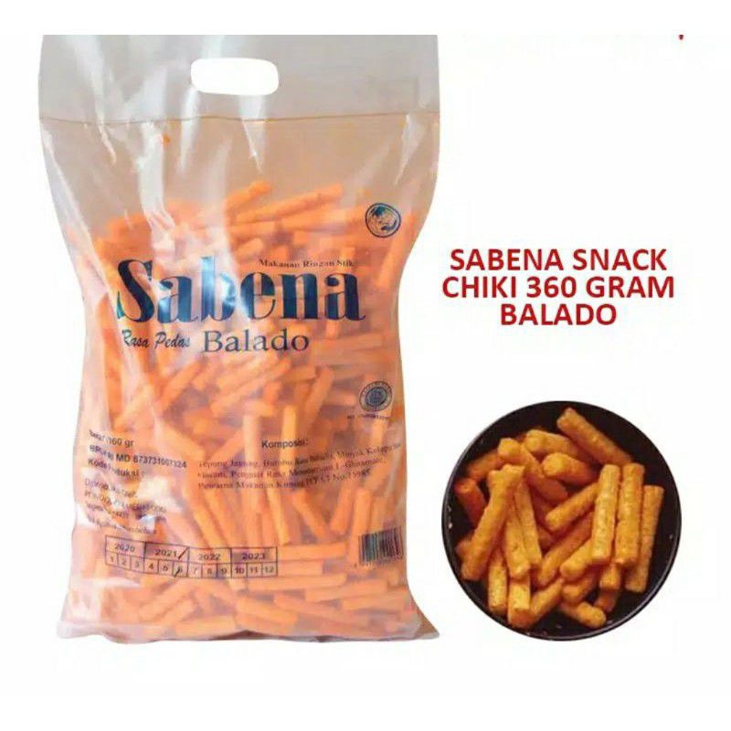 Jual STIK SABENA BALADO 360GR - CEMILAN SNACK SANTAI | Shopee Indonesia