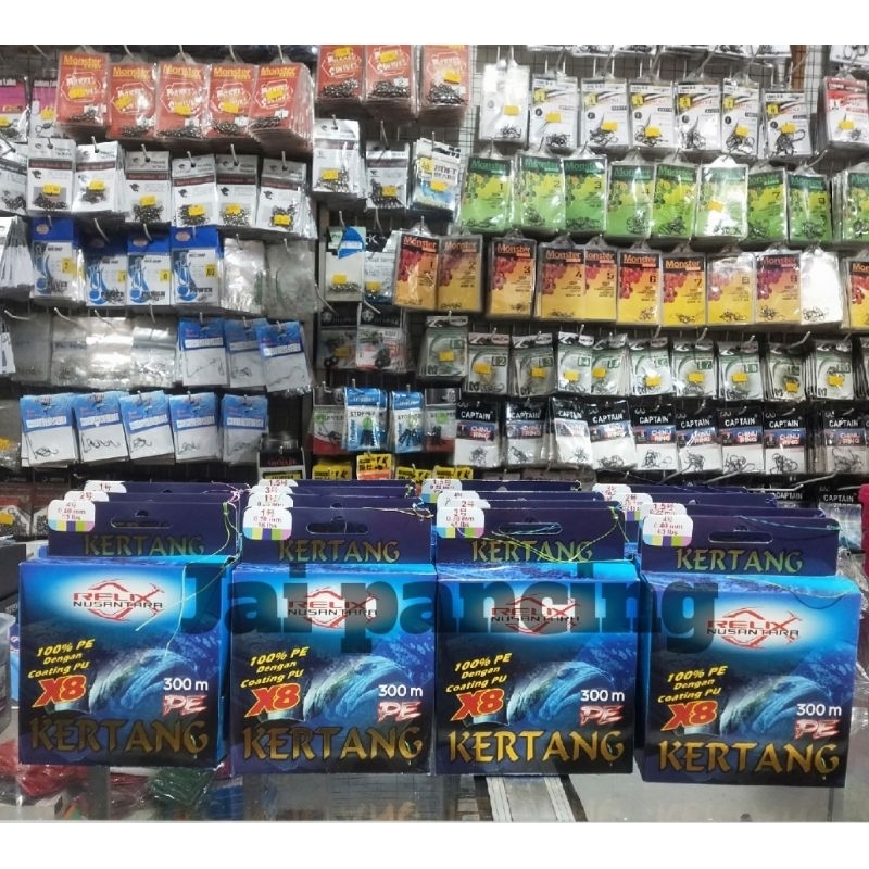 Jual SENAR PANCING PE KERTANG X8 300M relix nusantara | Shopee Indonesia