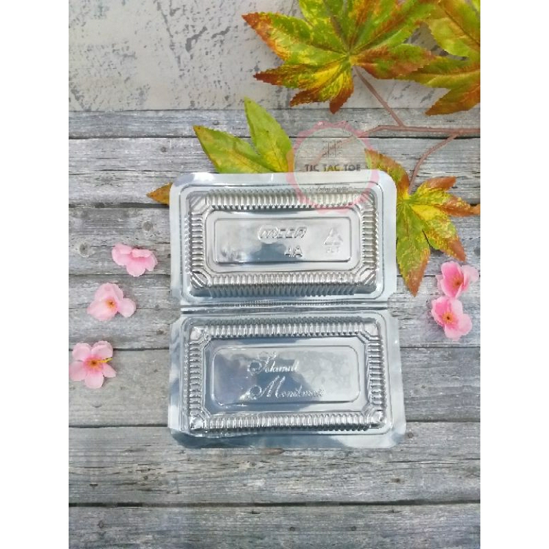 Jual Mika Plastik Bening Mega 4A/Mika Transparan/Mika Kue isi@100pcs ...