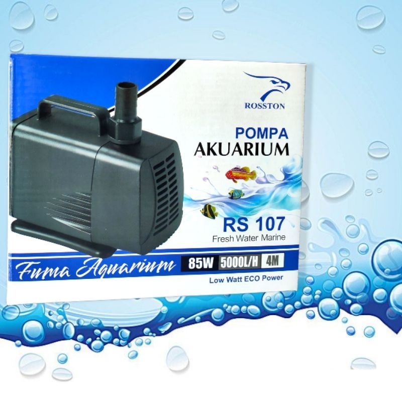 Jual Pompa besar ROSSTON RS 107 mesin Pompa Filter Kolam Hidroponik ...