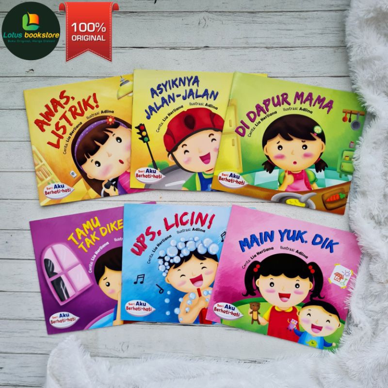 Jual Seri aku Berhati-hati - Buku Edukatif Anak - Tiga Ananda | Shopee Indonesia
