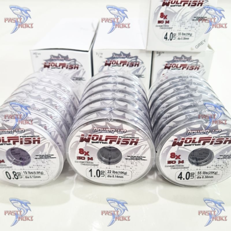 Jual senar PE murah WOLFISH 50 m | Shopee Indonesia