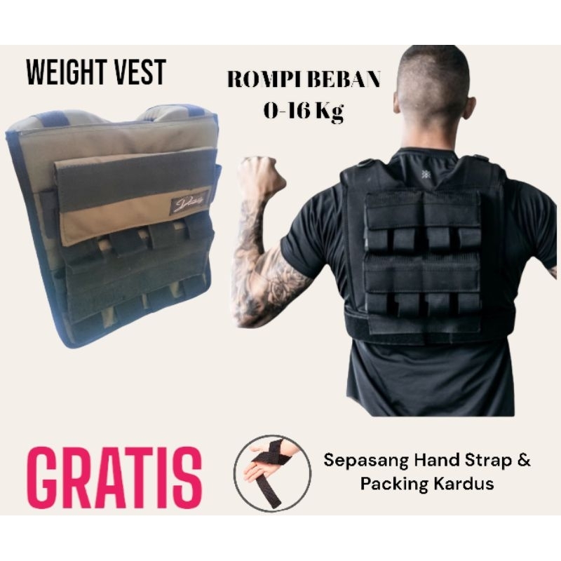 Jual ROMPI BEBAN (pemberat) *WEIGHT VEST* | Shopee Indonesia