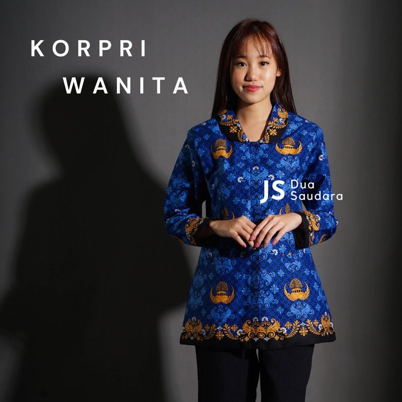 Jual KEMEJA KORPRI TERBARU WANITA BAHAN PREMIUM DENGAN FURING DALAM BAJU KORPRI | Shopee Indonesia