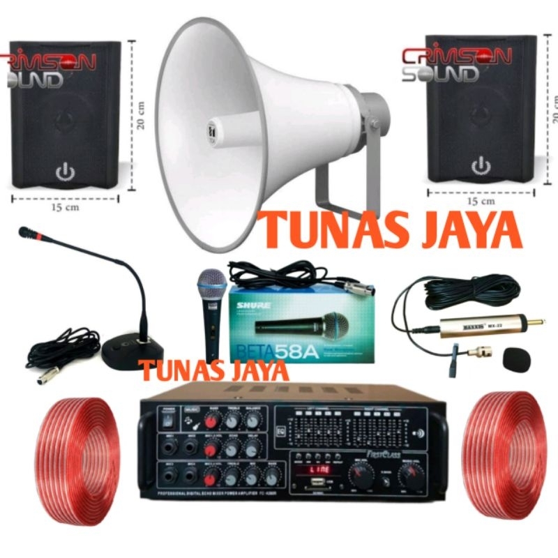 Jual PAKET SPEAKER TOA PAKET TOA KOMPLIT SOUND SYSTEM MASJID ATAU ...