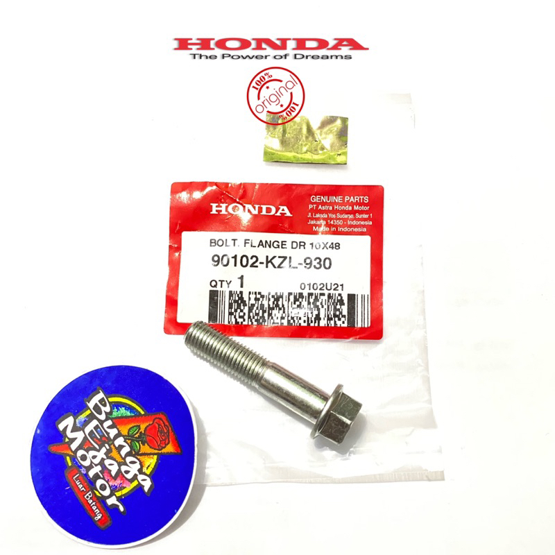 Jual BAUT KUNCI 14 / M10 x 48 BAUT PEGANGAN KNALPOT / BAUT AS SHOCK ...