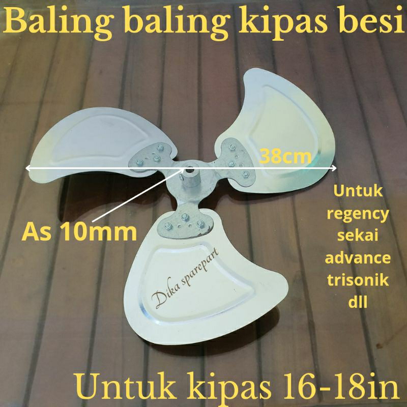 Jual baling baling kipas besi as 10mm | Shopee Indonesia