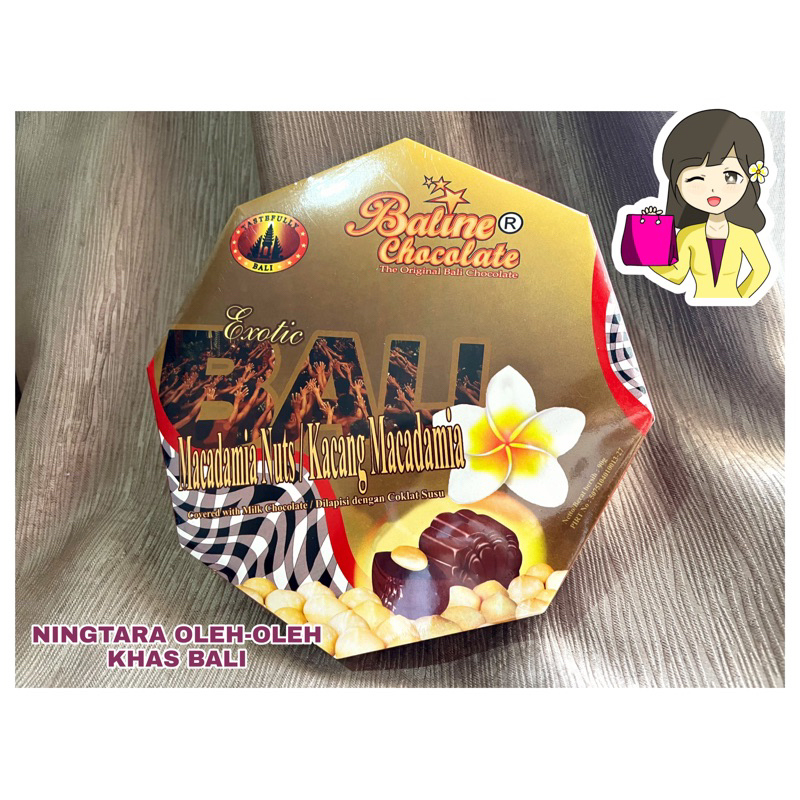 Jual BALI EXOTIC BALINE CHOCOLATE OLEH-OLEH KHAS BALI | Shopee Indonesia