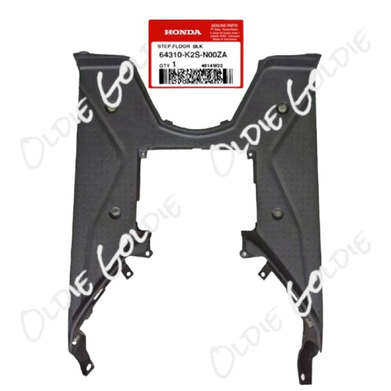 Jual 64310-K2S-N00ZA Lantai Alas Pijakan Kaki Step Floor Vario 160 Hitam AHM | Shopee Indonesia