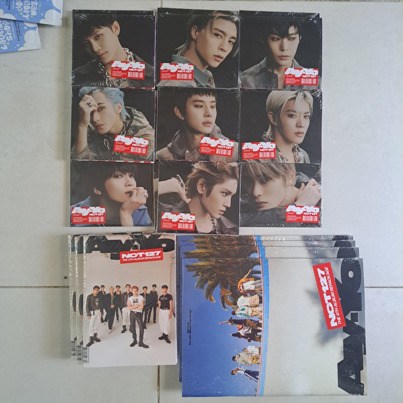 Jual (ready stock, baca details) NCT 127 REPACKAGE ALBUM - AY YO PHOTOBOOK A B VER | Shopee ...
