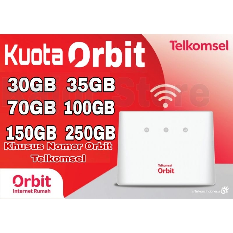 Jual Kuota Orbit Telkomsel Promo Full 24 Jam Khusus Nomor Orbit | Shopee Indonesia
