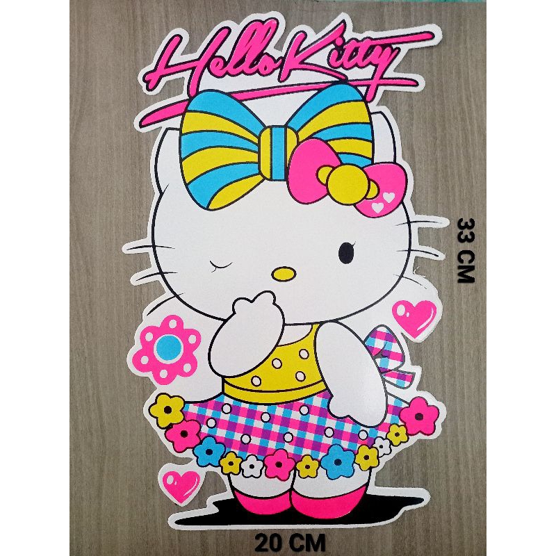 Jual STIKER HELLO KITTY VINYL UKURAN BESAR | Shopee Indonesia