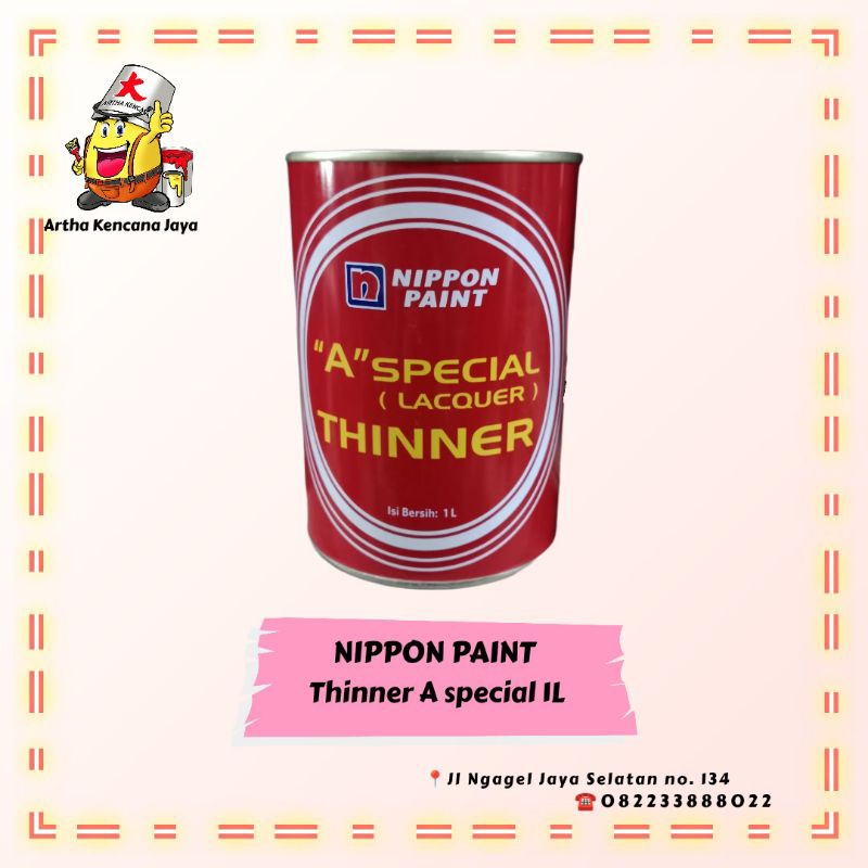 Jual THINNER A SPC by NIPPON PAINT 1liter | Shopee Indonesia