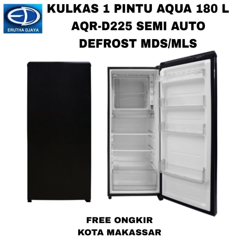 Jual kulkas 1 pintu aqua 180 l sedikit bunga es aqrd225 | Shopee Indonesia