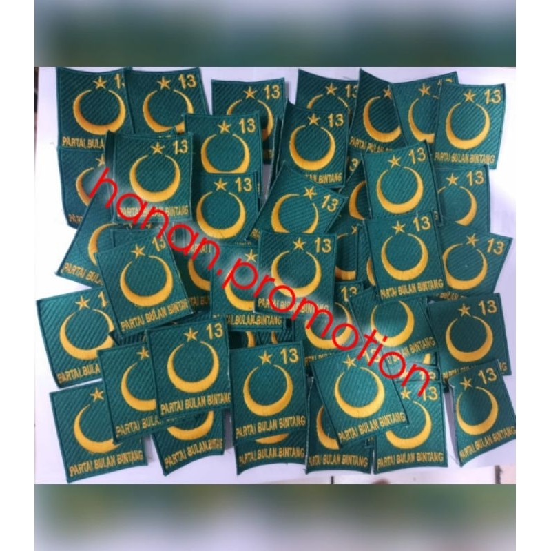 Jual BADGE LOGO PARTAI PBB BORDIR KOMPUTER | Shopee Indonesia