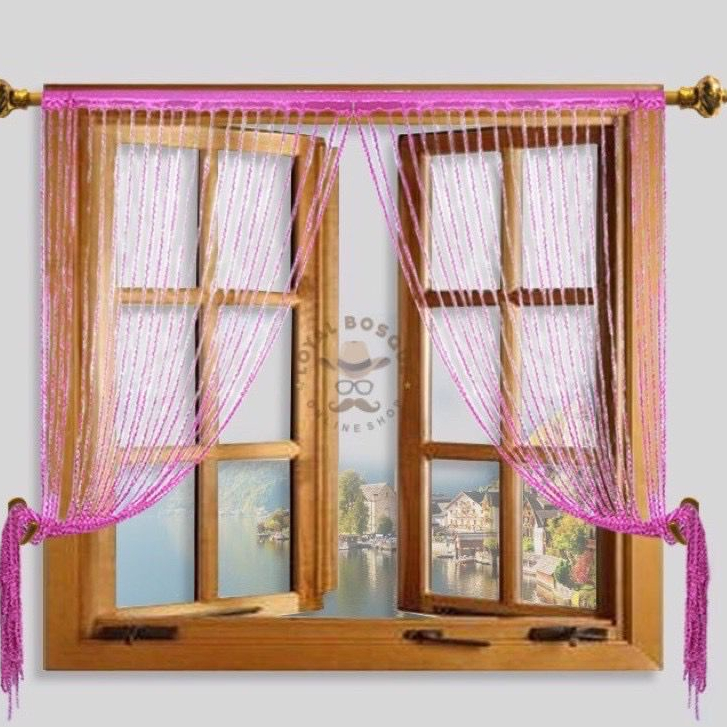 Jual TIRAI BENANG ULIR TIRAI BENANG/TAMBANG/SOSIS TIRAI BENTUK JUNTAIAN ...