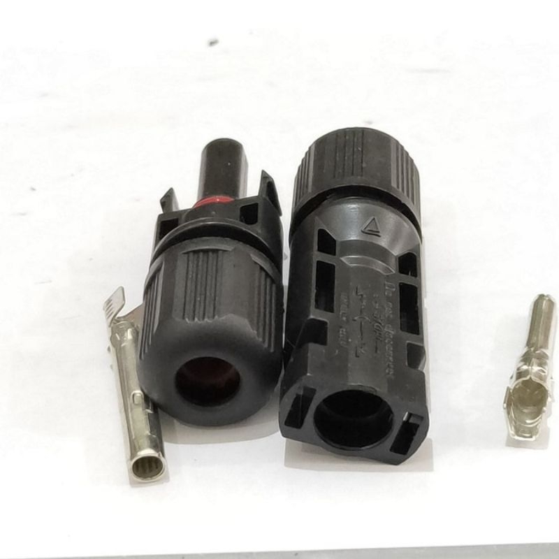 Jual Mc4 Connector Sambungan Kabel Pv1 F Solar Panel Surya Cell Konektor Shopee Indonesia