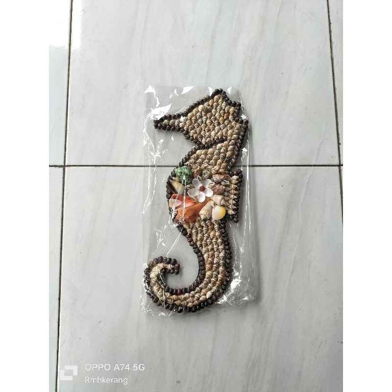 Jual HIASAN KERANG MODEL KUDA LAUT PRAKARYA | Shopee Indonesia