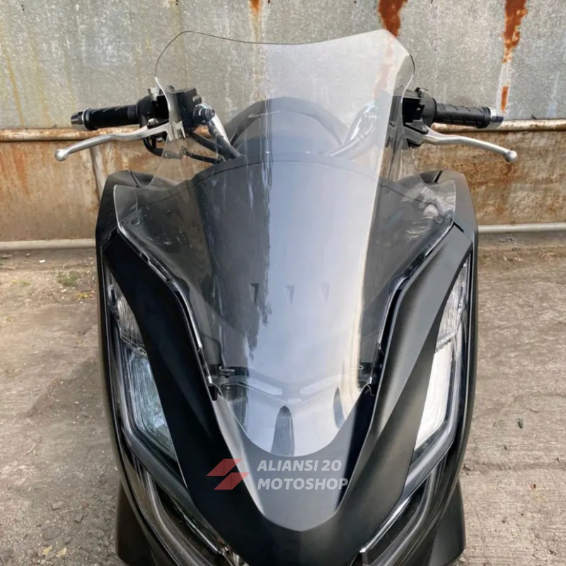 Jual Windshield Honda PCX 160 high windscreen Visor PCX 160 model ...