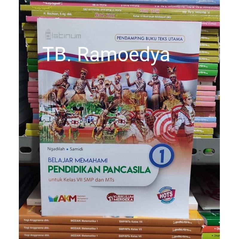 Jual Buku Pendidikan Pancasila SMP/MTs kelas VII Kurikulum Merdeka Platinum | Shopee Indonesia