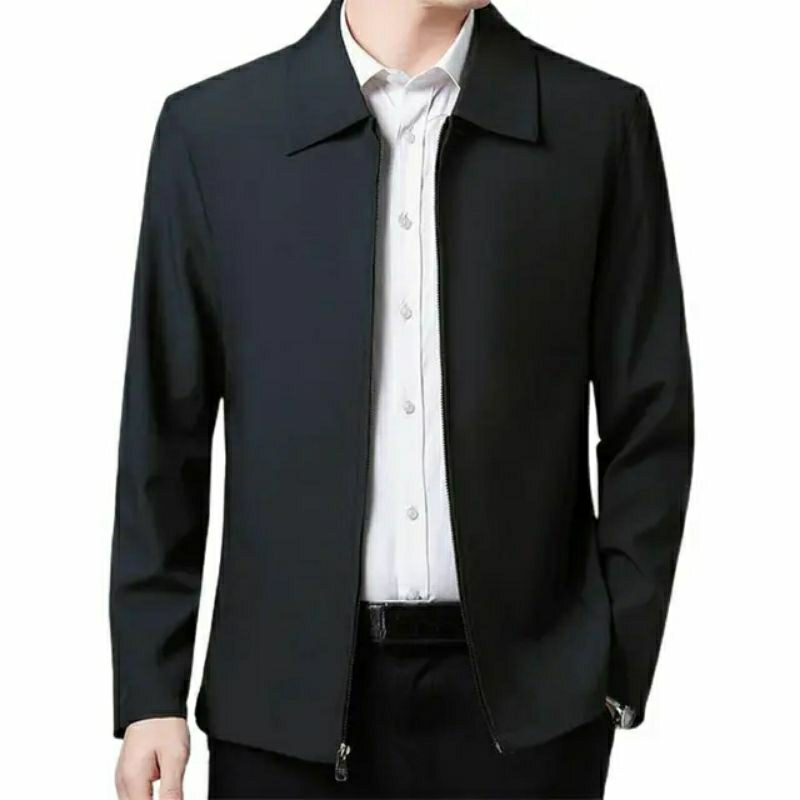 Jual jaket semi jas-jaket kantor-jaket semi jas-jaket formal | Shopee ...