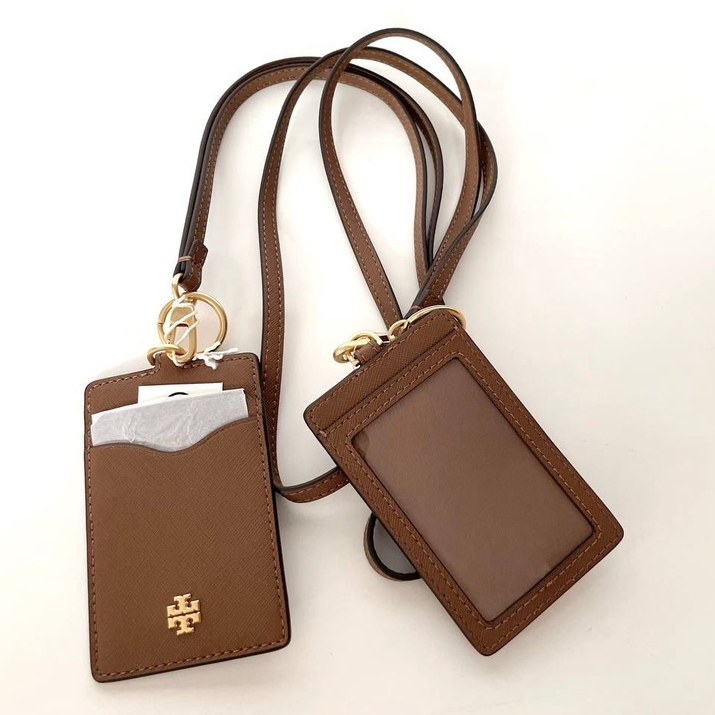 Jual Kartu Nama Name Tag Tory Burch TB Emerson Lanyard 100% Original ...