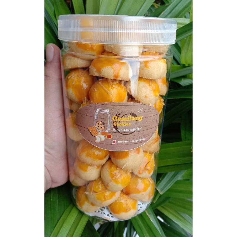 Jual Nastar Premium 100 % Nanas Asli Halal dan Enak toples 1000 ml ...