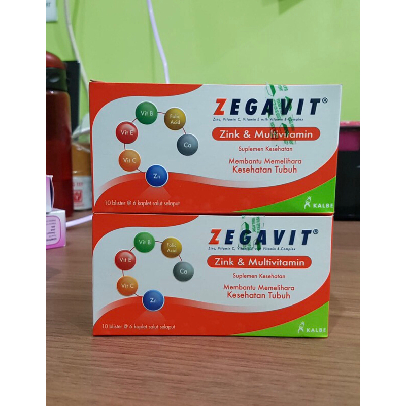 Jual Zegavit / multivitamin / box | Shopee Indonesia