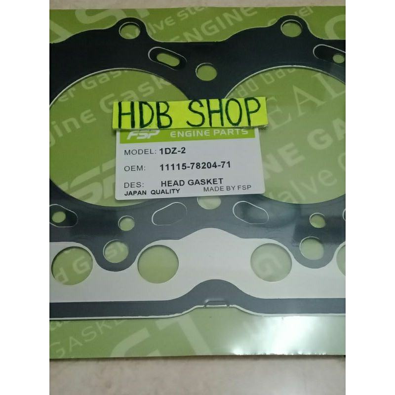 Jual packing head forklift toyota 8fd 20/25/30 engine 1 DZ 2 | Shopee ...