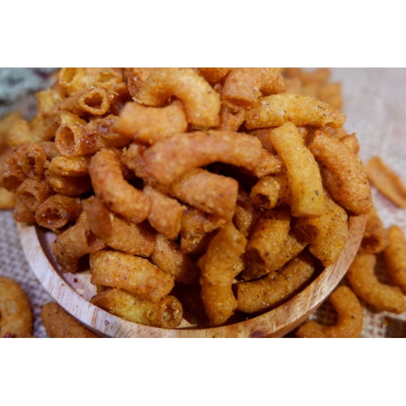 Jual 1 Kg - Makaroni iteng pedas bawang | Shopee Indonesia