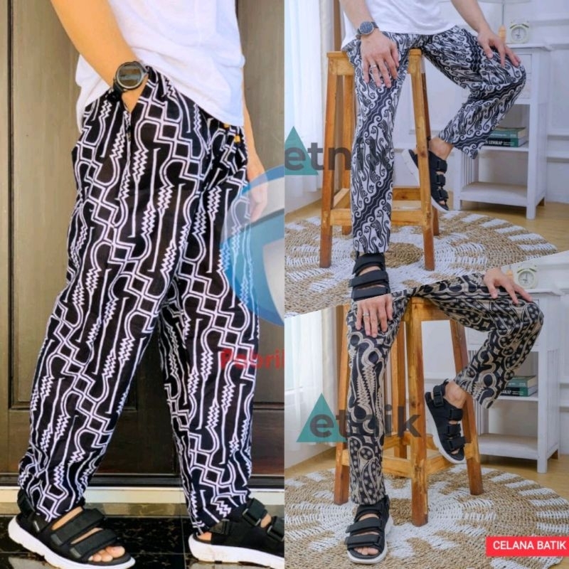 Jual Celana Batik Boim Panjang Kolor Tidur Santai Harian Dewasa Pria ...