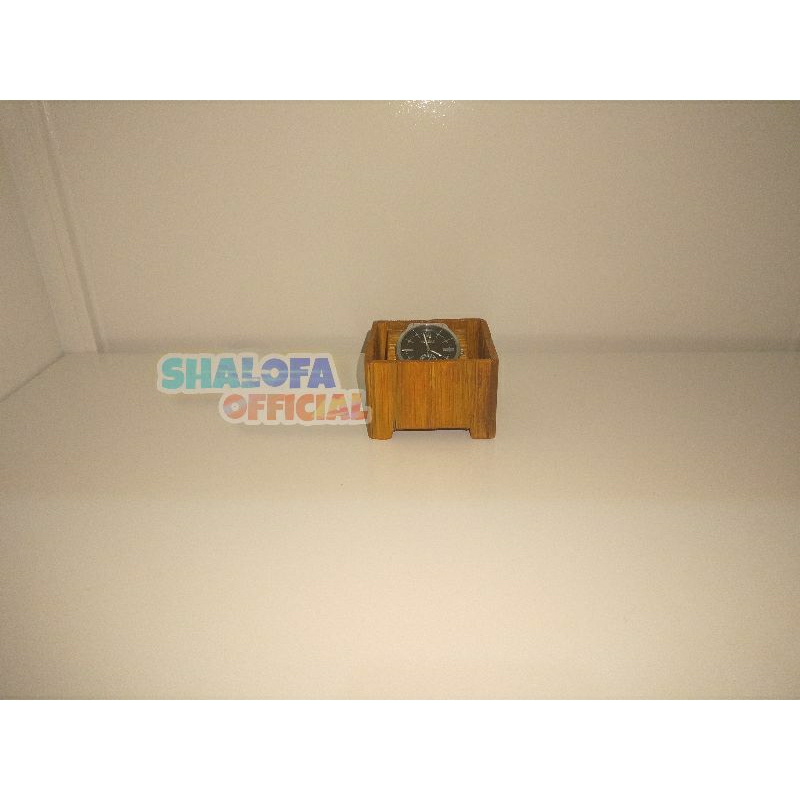 Jual kotak atau box jam tangan/box acsesoris dari bambu | Shopee Indonesia
