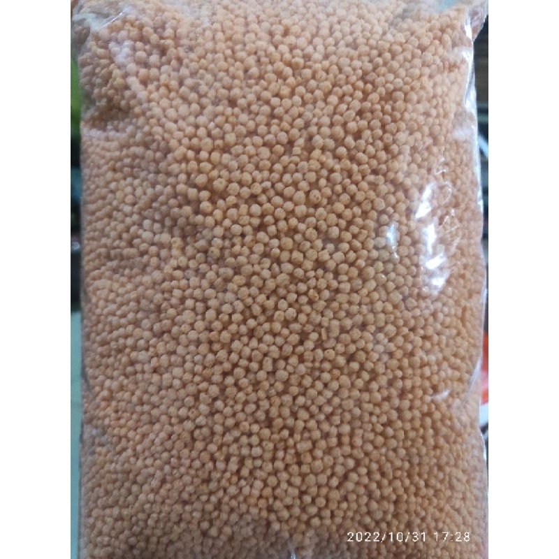 Jual rice crispy bulat orange 500gr bubble crumb | Shopee Indonesia