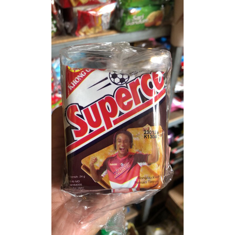 Jual Khong Guan Superco Krekers 24gr (1 renceng isi 10 pcs) | Shopee ...