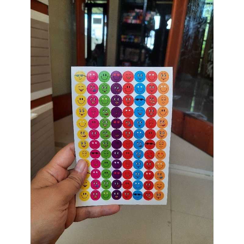 Jual STIKER REWARDS SMILE / STIKER SMILEY / STICKER SMILEY / STIKER ...