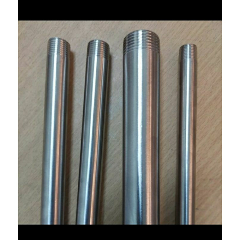 Jual Pipa Nepel Stainless 304 4" Inch / Pipa Nipple SS304 | Shopee ...
