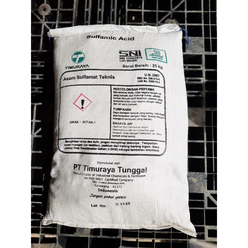 Jual Sulfamic Acid / Asam Sulfamat (1KG) | Shopee Indonesia