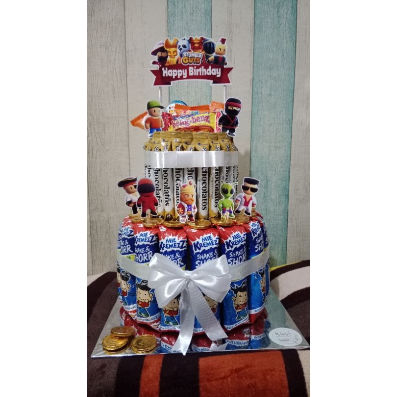 Jual WARVI - SNACK TOWER 2 / money roll / Snack tower tarik uang ...