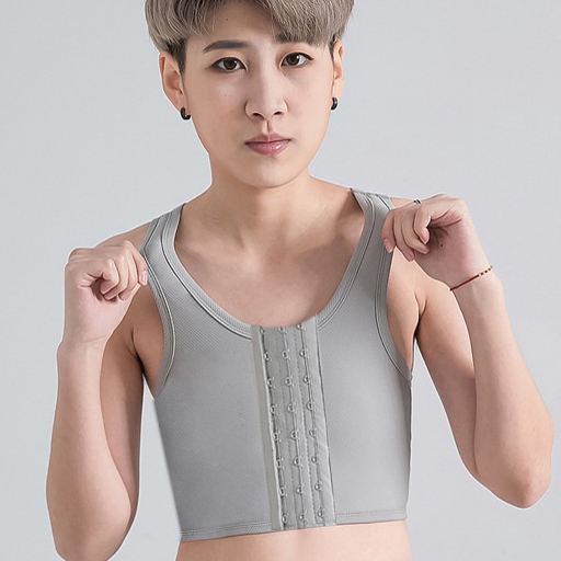 Jual Breast Binder perata dada/chest binder model kancing tengah ...